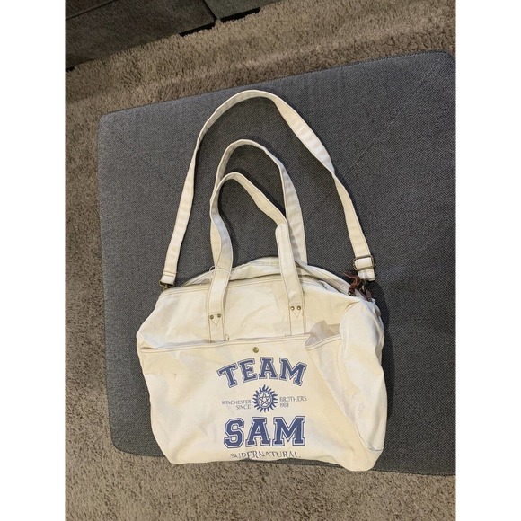 Bags | Supernatural Series Team Sam Duffle Purse Bag | Poshmark